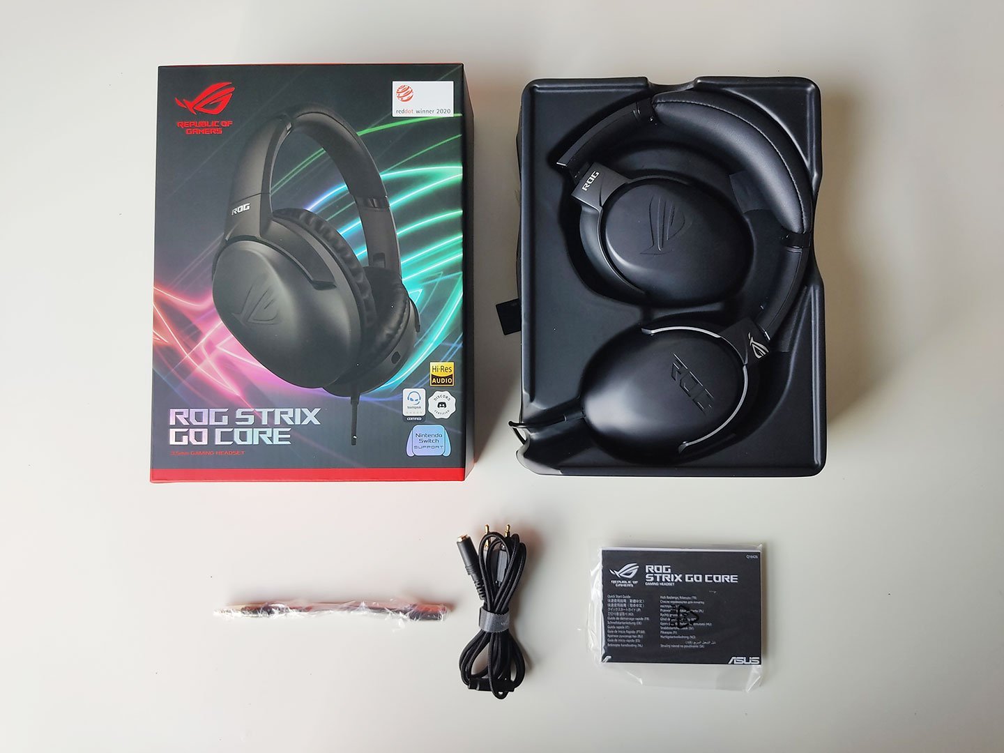 ROG Strix Go Core 3.5mm Gaming Headset Review - Gadgets Middle East