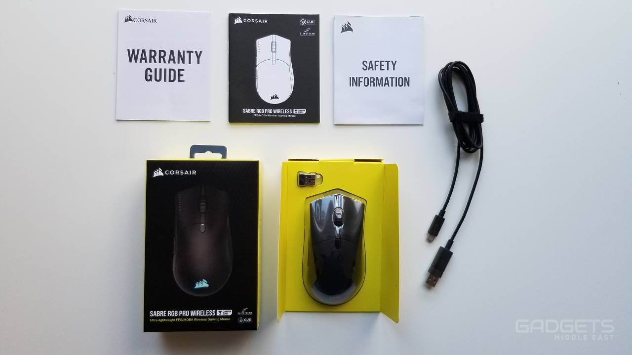 Corsair Sabre RGB Pro Wireless Review - Gadgets Middle East