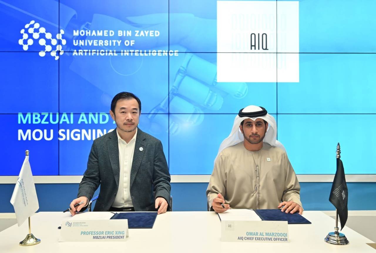 AIQ and MBZUAI to energize AI research on energy industry