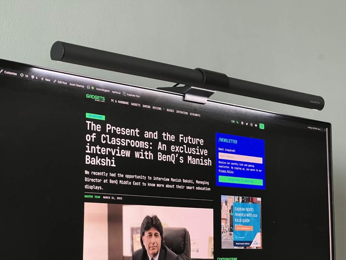 BenQ Screenbar Plus Review - Gadgets Middle East
