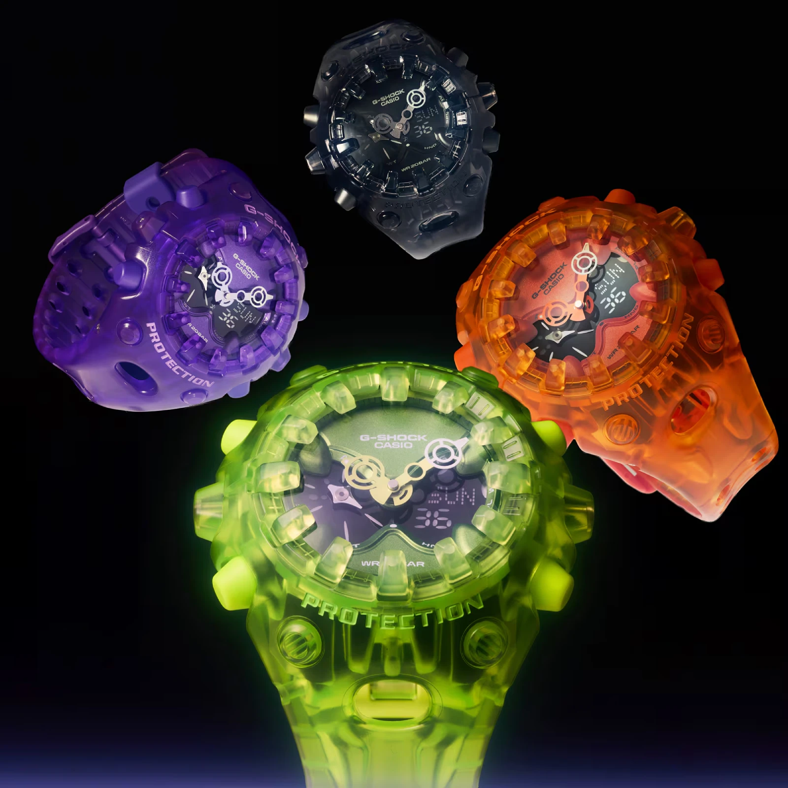 Casio launches new G-Shock series featuring translucent designs ...